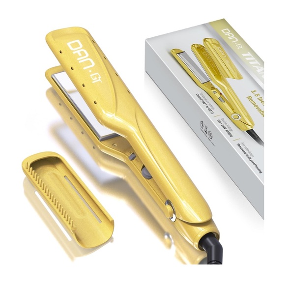 Hair | Dan Technology Gold Hair Straightener | Poshmark